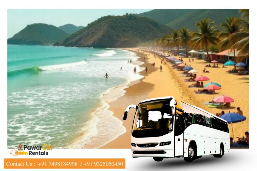Pune to Goa Bus Rentals | Call 07498184998 | Pawar Car Rentals